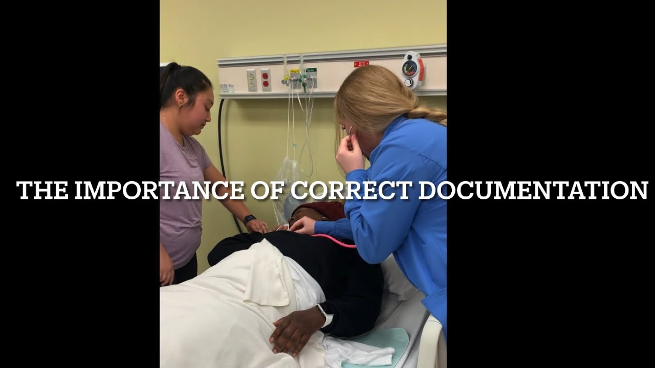 The Importance of Correct Documentation - YouTube