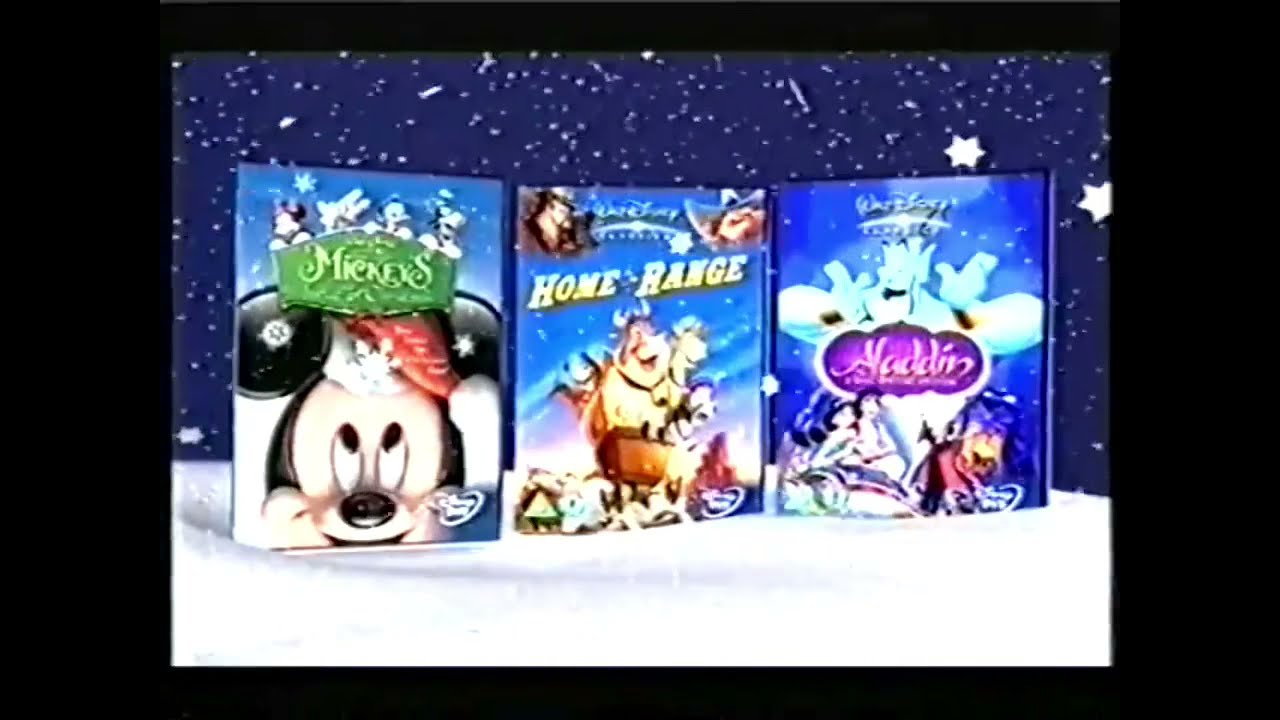 Disney DVD Christmas UK 2004 Advert - YouTube