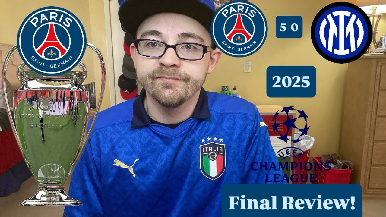 RSR7: Paris Saint-Germain 5-0 Inter Milan 2025 UEFA Champions League ...