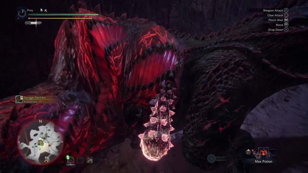 MHWI | Savage Deviljho vs Great Demon Rod 05'47"30 Solo (TA wiki rules ...