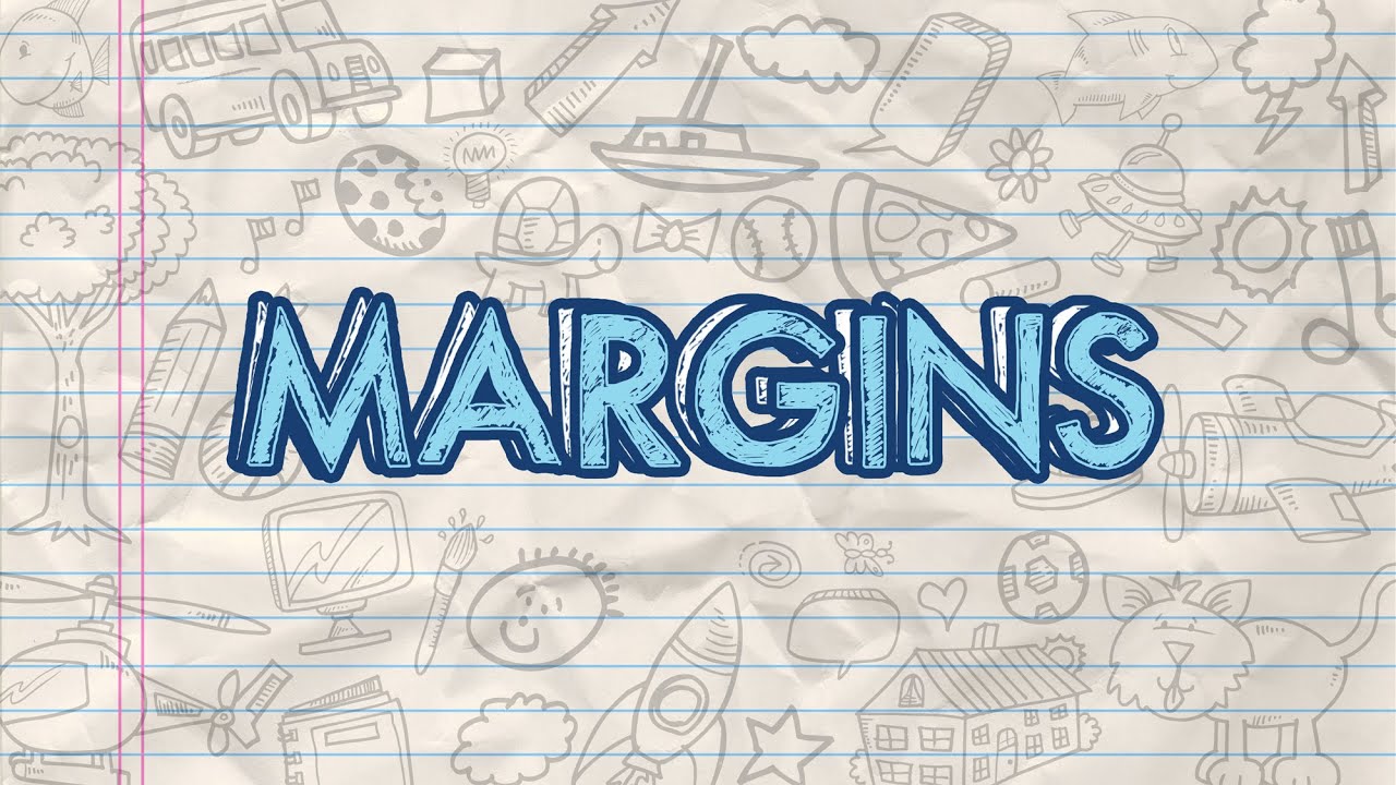 Margins part 1_Those Red Lines - YouTube