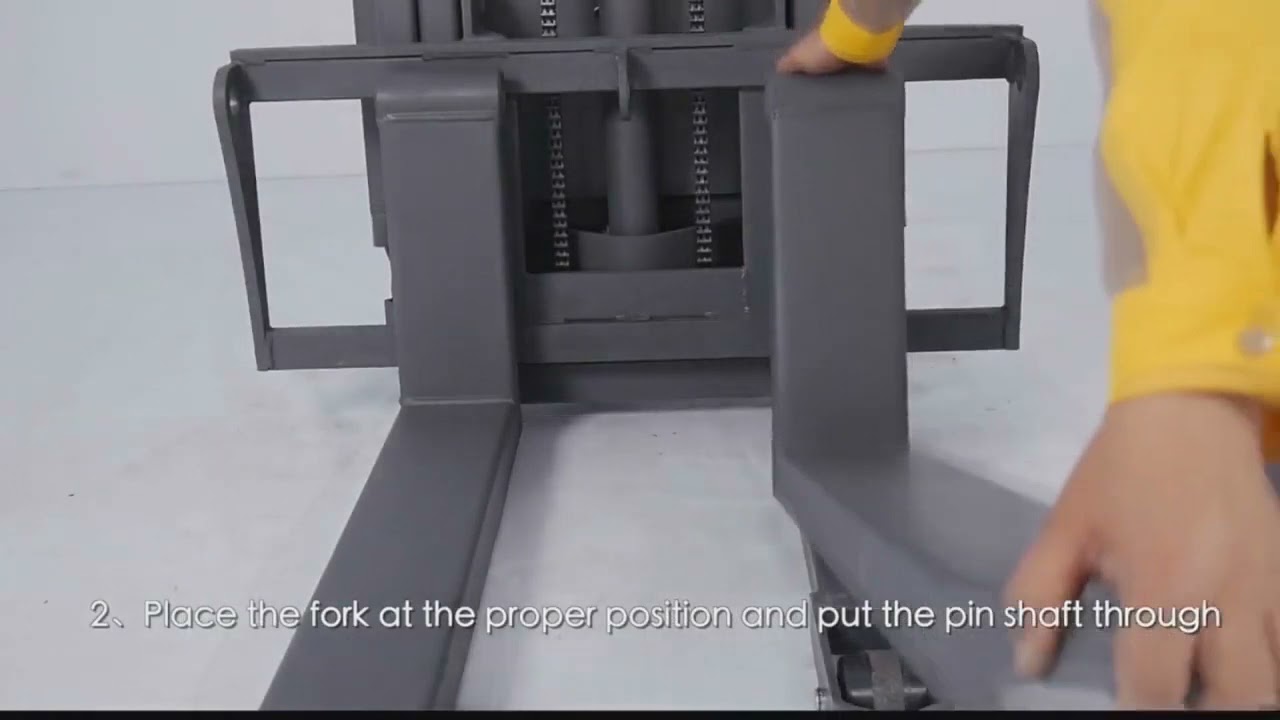 Assemble the welded fork - YouTube