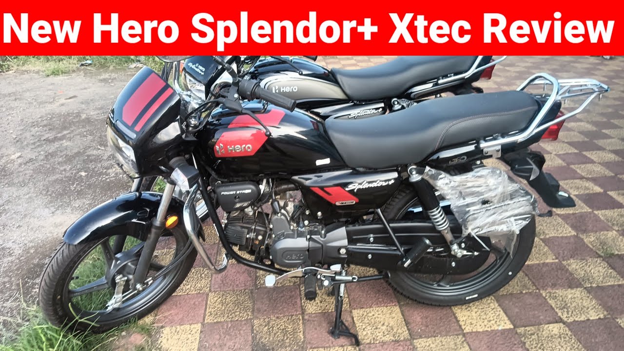 🔥New Hero Splendor+ Xtec Review😍 | New Price Of the Splendor+ |🔥New ...