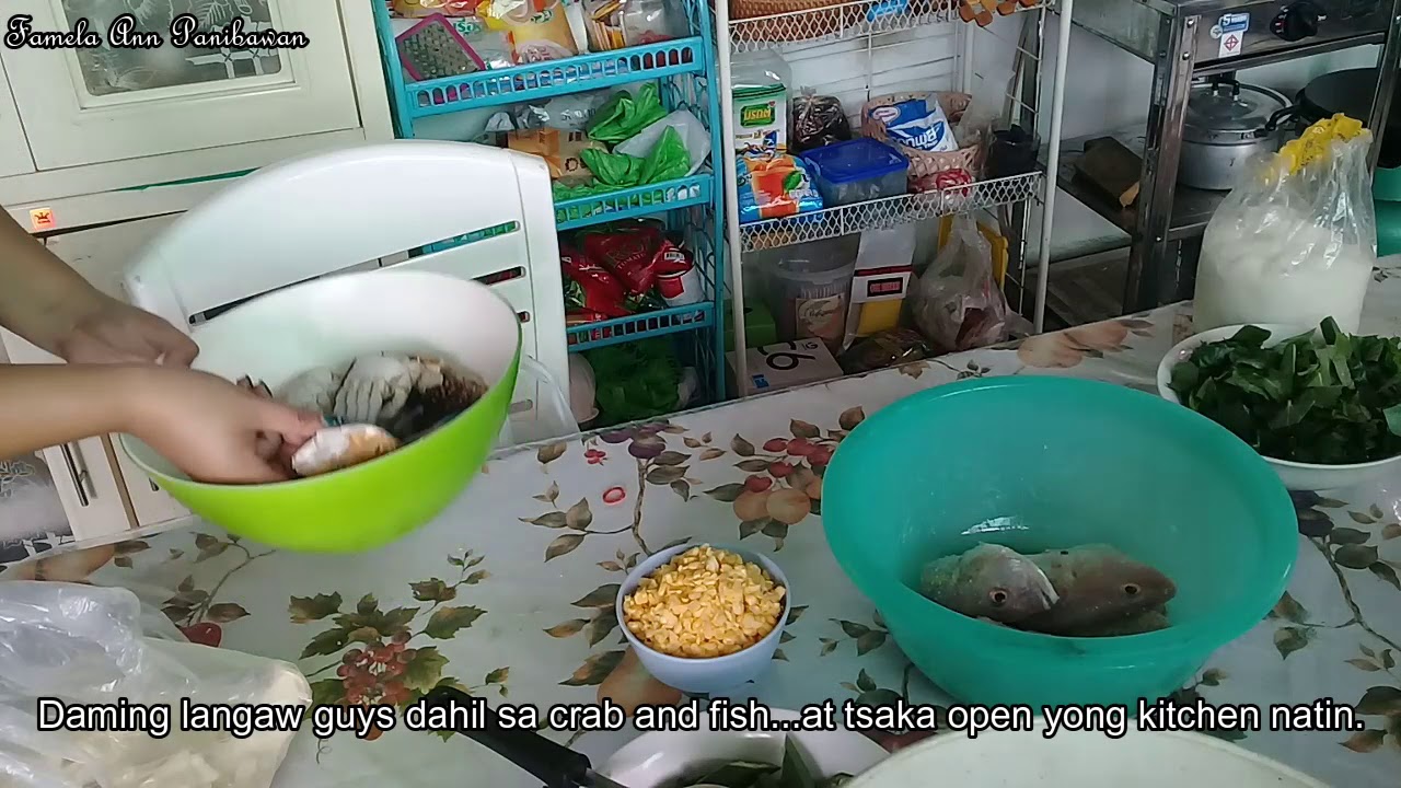 How to Cook Ginataang Tambo or Labong | Bamboo Shoot with Crab and ...