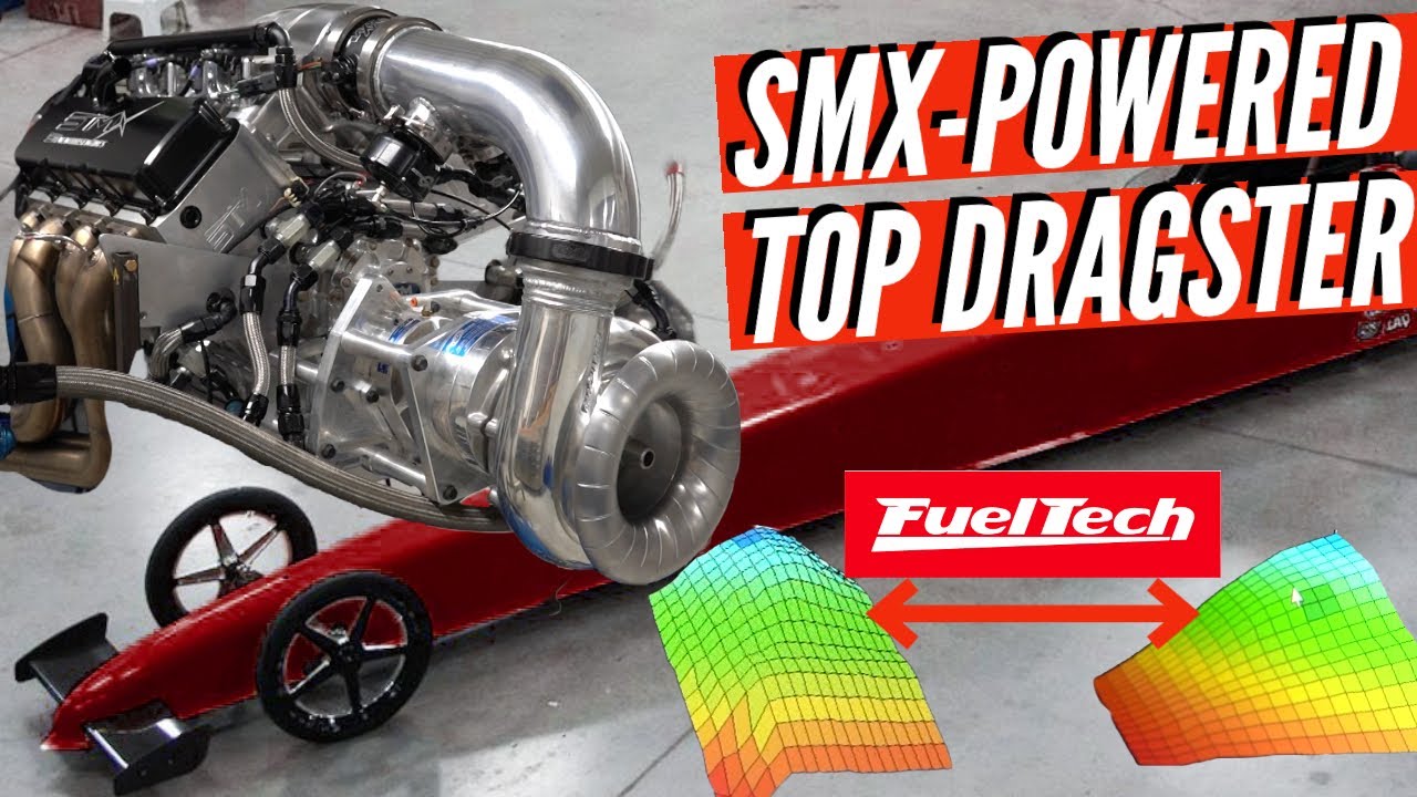 ProCharged SMX ! Top Dragster - With Some FuelTech Tuning - YouTube
