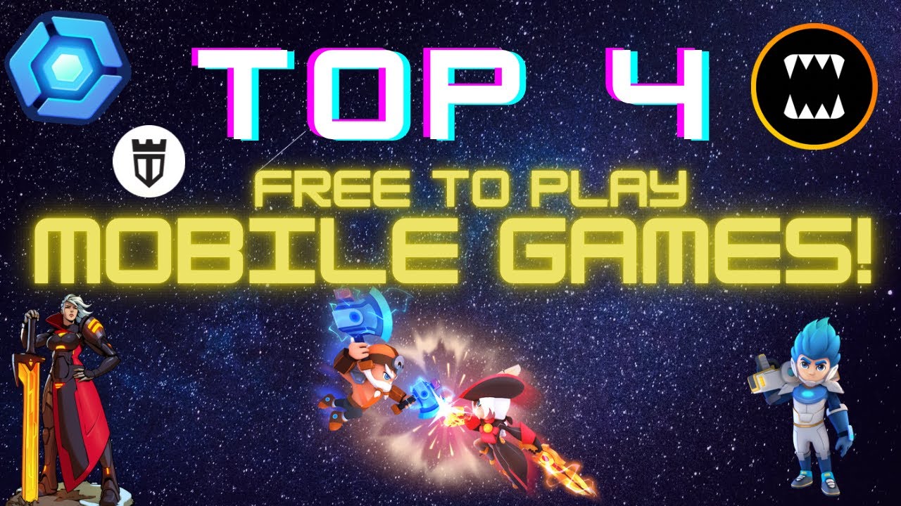 TOP 4 FREE Play to Earn MOBILE Crypto NFT GAMES in 2023 | Android & iOS ...