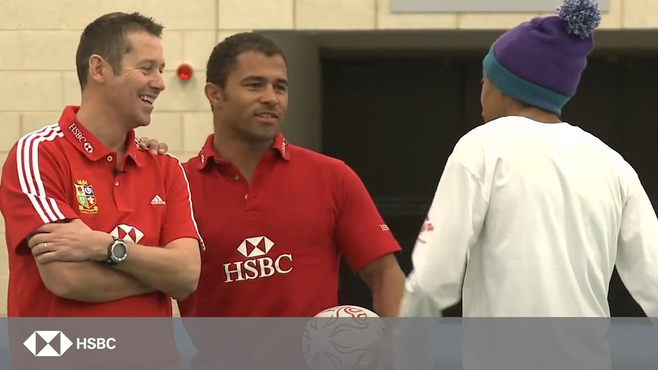 HSBC Ambassador Jason Robinson coaches young people from The Princes ...