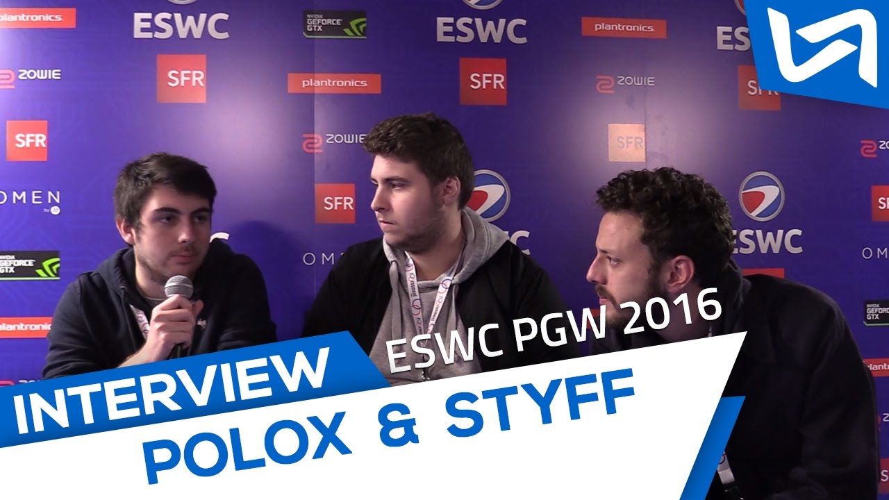 Interview Polox & Styff (ESWC 2016) - YouTube