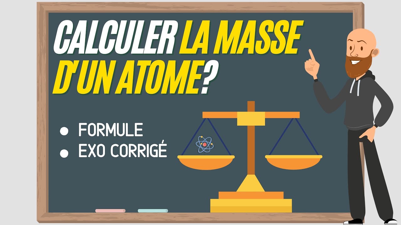 Comment calculer la masse d'un atome de mercure? Exercice corrigé - YouTube