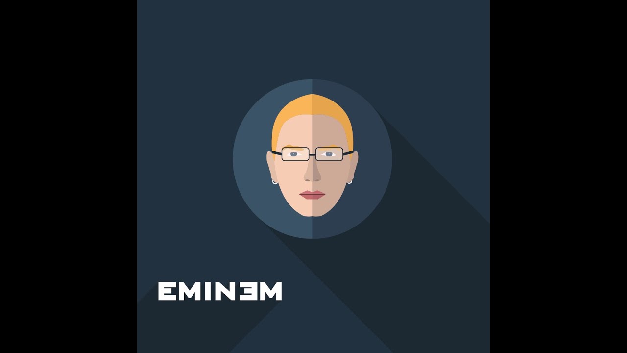 Adobe illustrator Tutorial | Flat Design / Eminem - YouTube