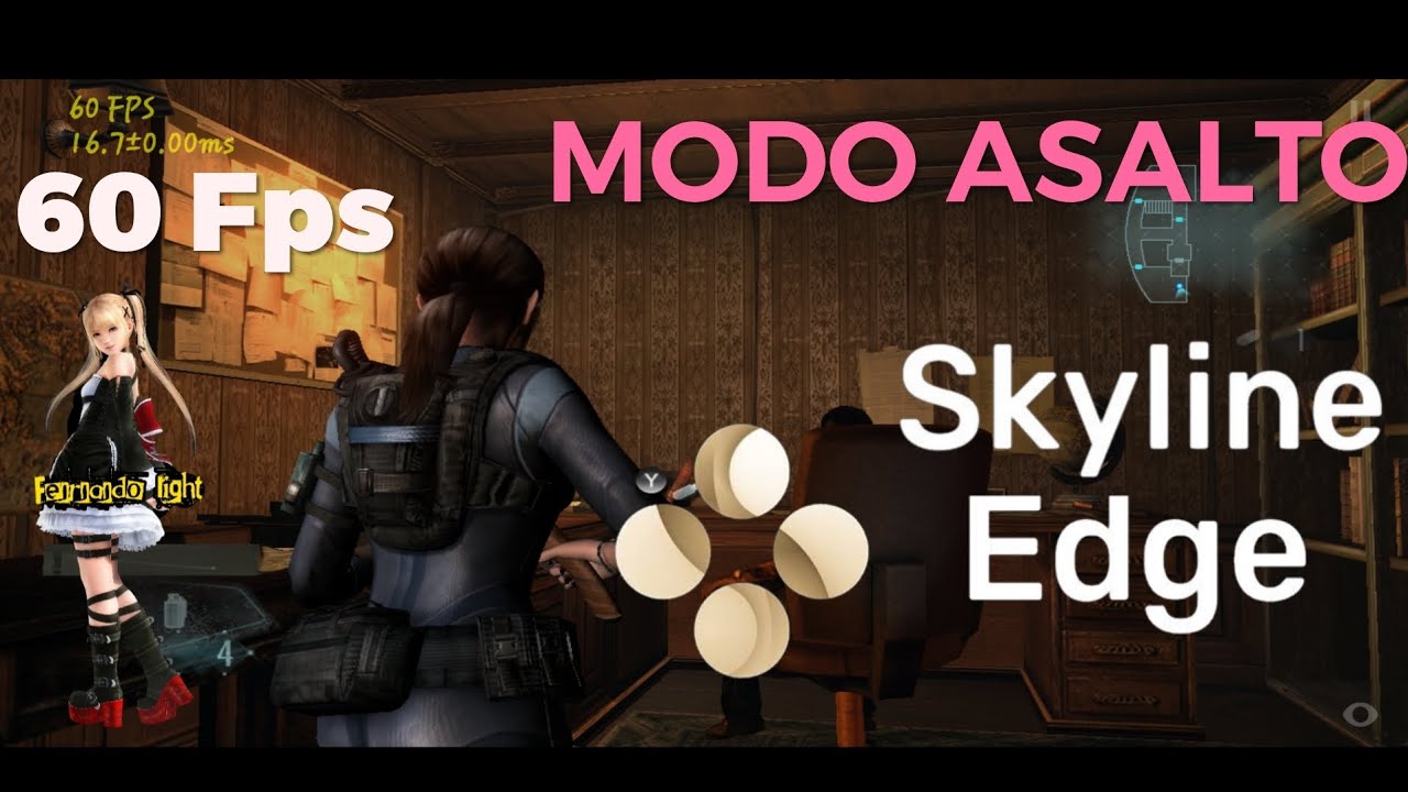 RESIDENT EVIL REVELATIONS-[MODO ASALTO]-SKYLINE EDGE V64-60 FPS-ANDROID ...