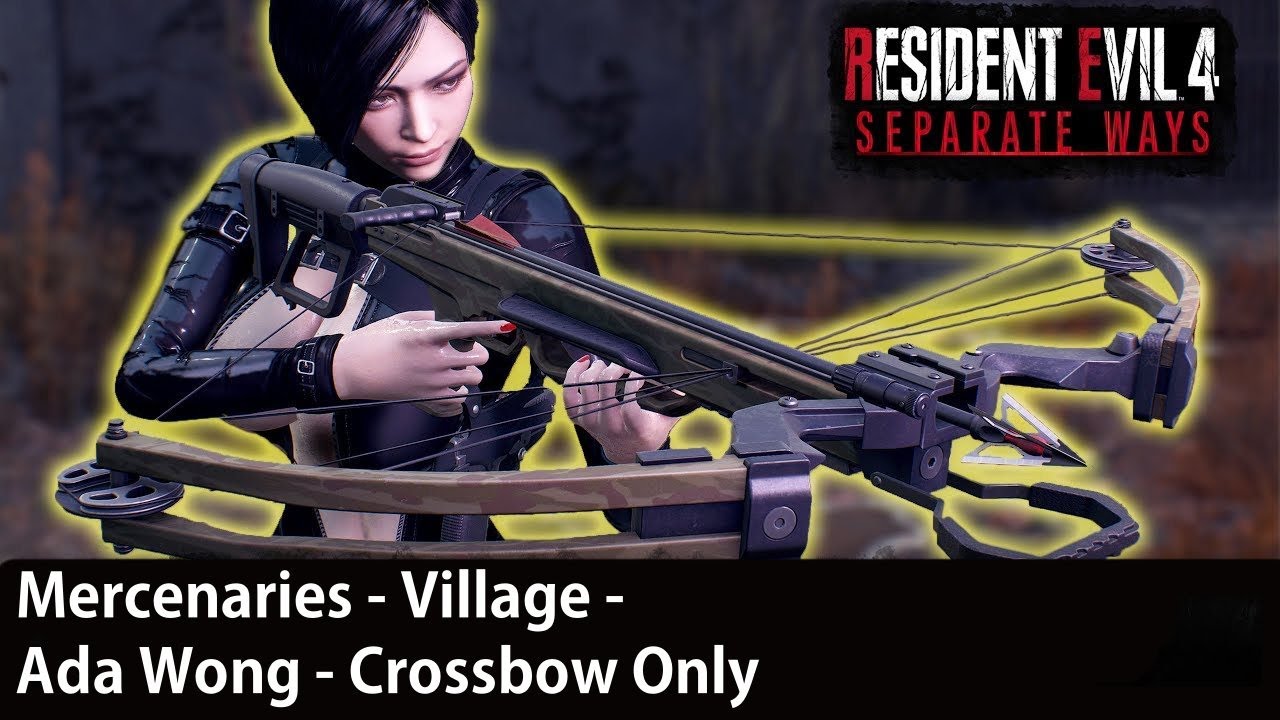 RESIDENT EVIL 4 REMAKE - ADA WONG - Mercenaries - S++ Rank - VILLAGE ...