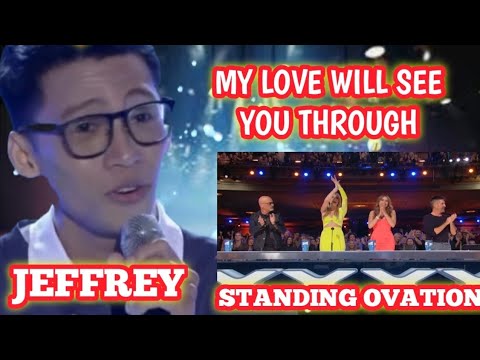 PINOY SINGER sing MY LOVE WILL SEE YOU THROUGH at America's Got Talent ...