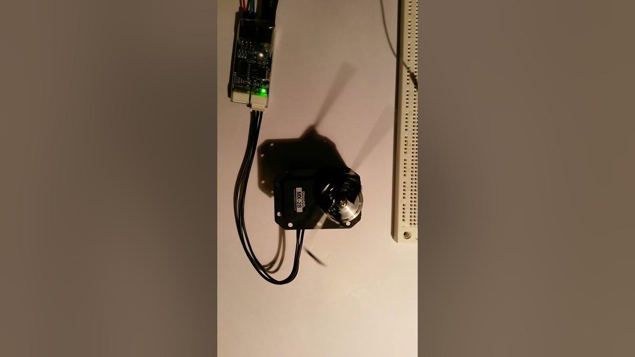 Dynamixel MX-28T multiturn mode with arduino - YouTube