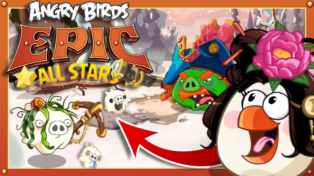 Angry Birds Epic All Stars | Creepy Caverns Pt1 - YouTube