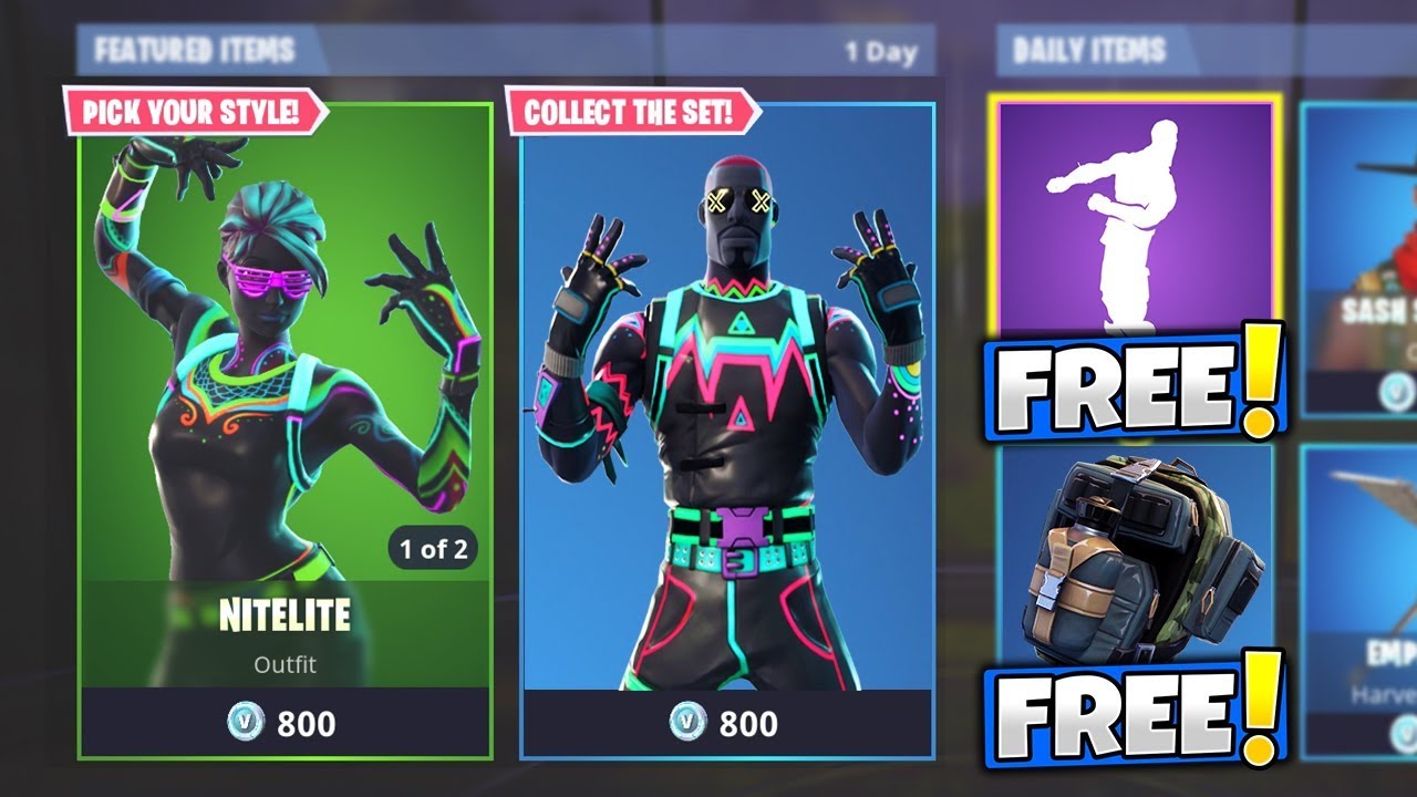 "NITELITE & LITESHOW" CHARACTER SKINS! Should You Buy It? Item Shop ...