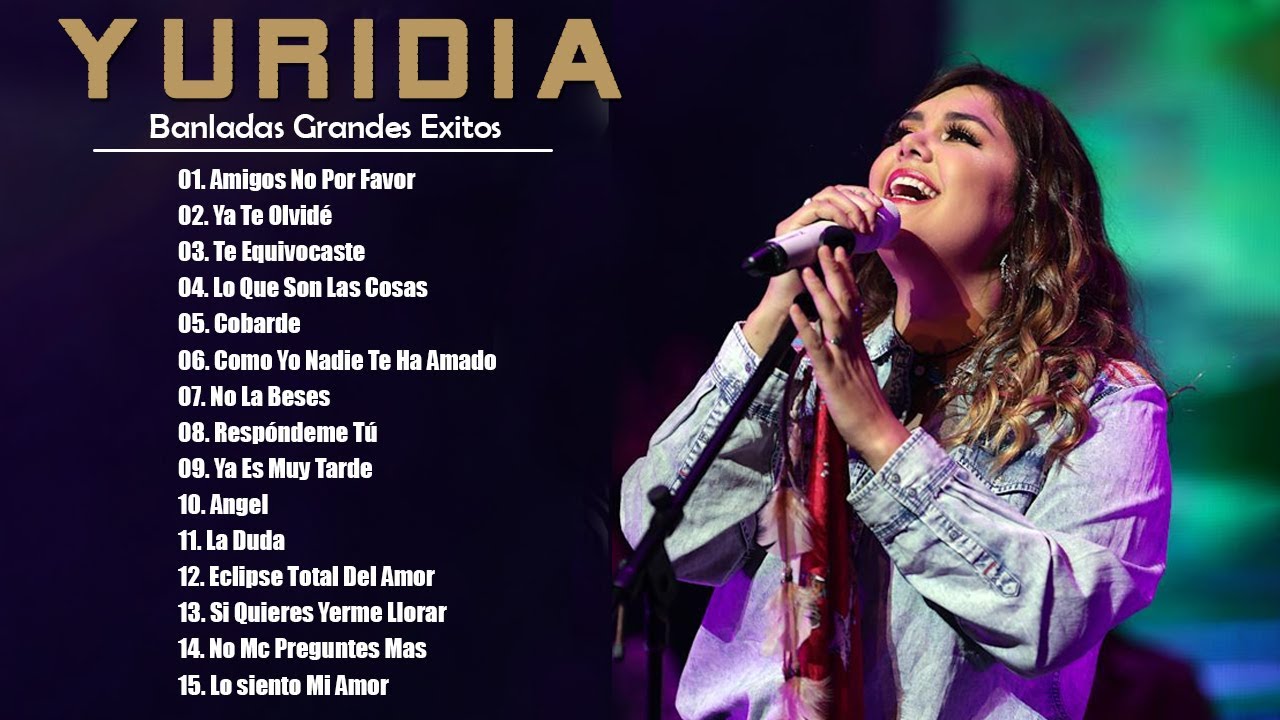 YURIDIA SUS MEJORES ÉXITOS - YURIDIA 20 GRANDES ÉXITOS - YouTube