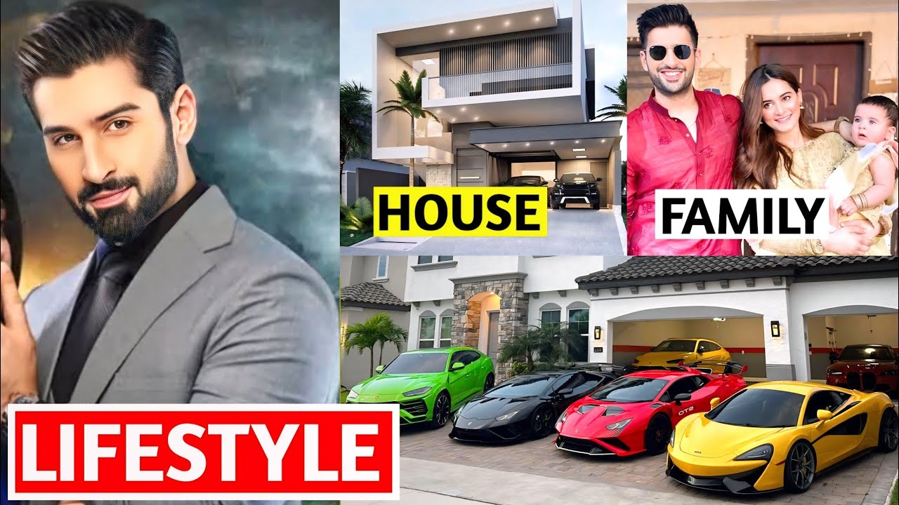 Muneeb Butt Lifestyle, Muneeb Butt Drama, Shiddat Episode 29, Family ...