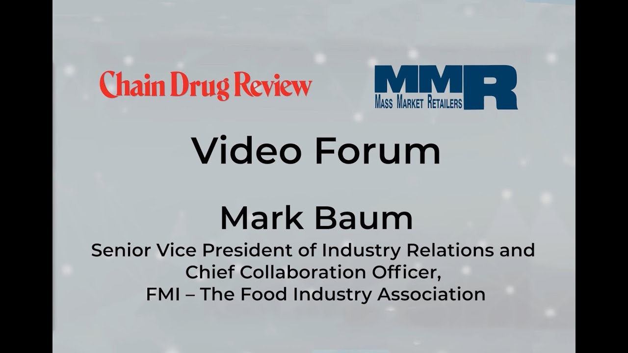 Video Forum: Mark Baum, FMI – The Food Industry Association - YouTube