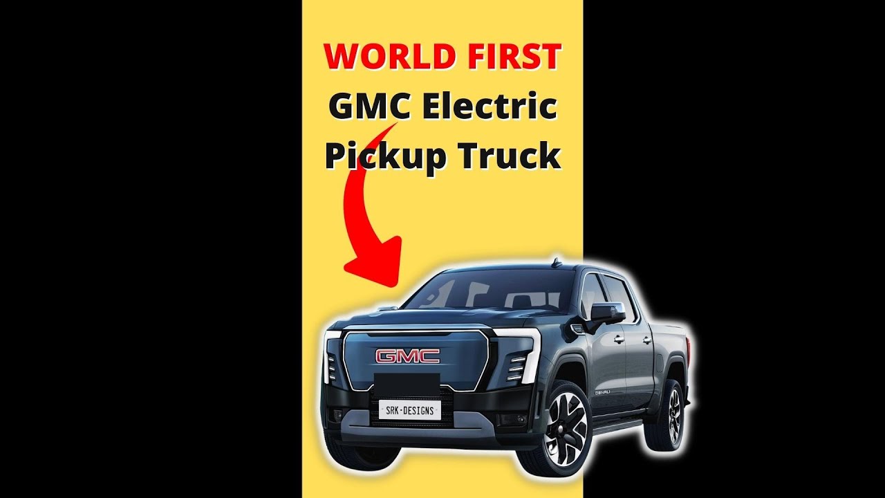 WORLD'S FIRST: BRUTAL Strong GMC Sierra Electric Pickup Truck! - YouTube