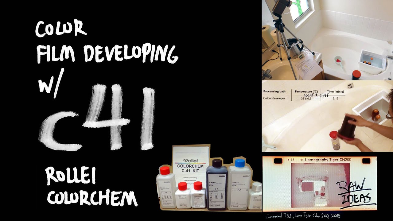 Develop Color Film at Home—Chemicals and Development (C41) - YouTube