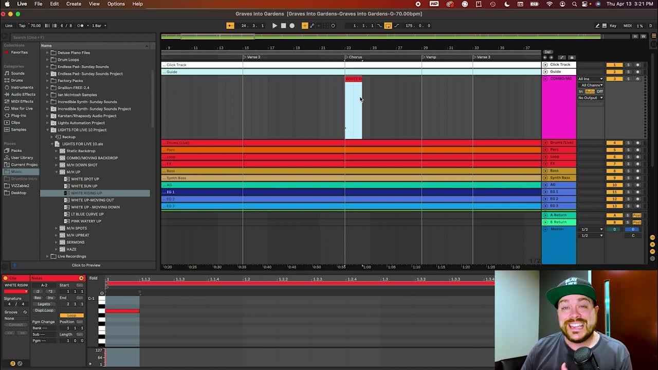 Programming Lights to Playback - YouTube