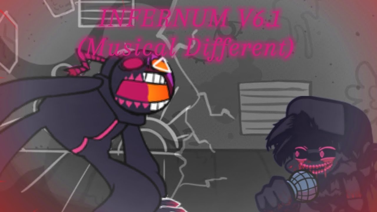 (𝐈𝐍𝐅𝐄𝐑𝐍𝐔𝐌) But V6.1 [Different...] Fnf. Corruption whitty vs Corrupted ...