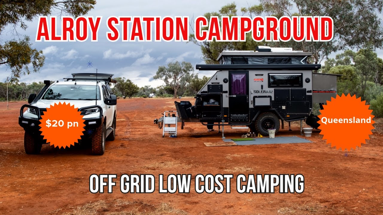 Off Grid in the Mud at Alroy Station Campground, Queensland - YouTube