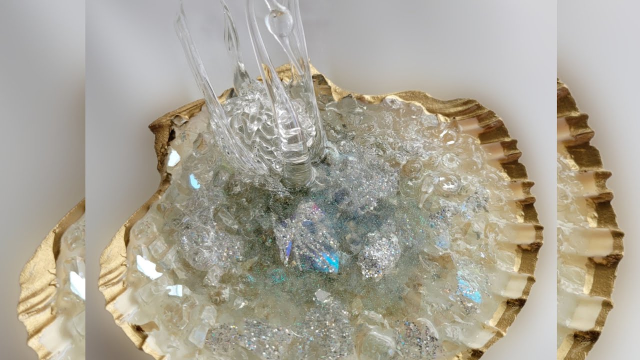 #76 - Gold or Silver? - Swan Shell Trinket Dish - Full Tutorial - YouTube