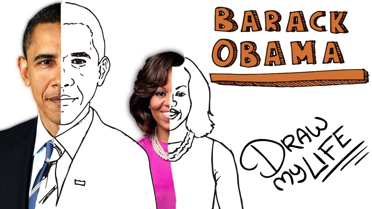 BARACK OBAMA | Draw My Life - YouTube