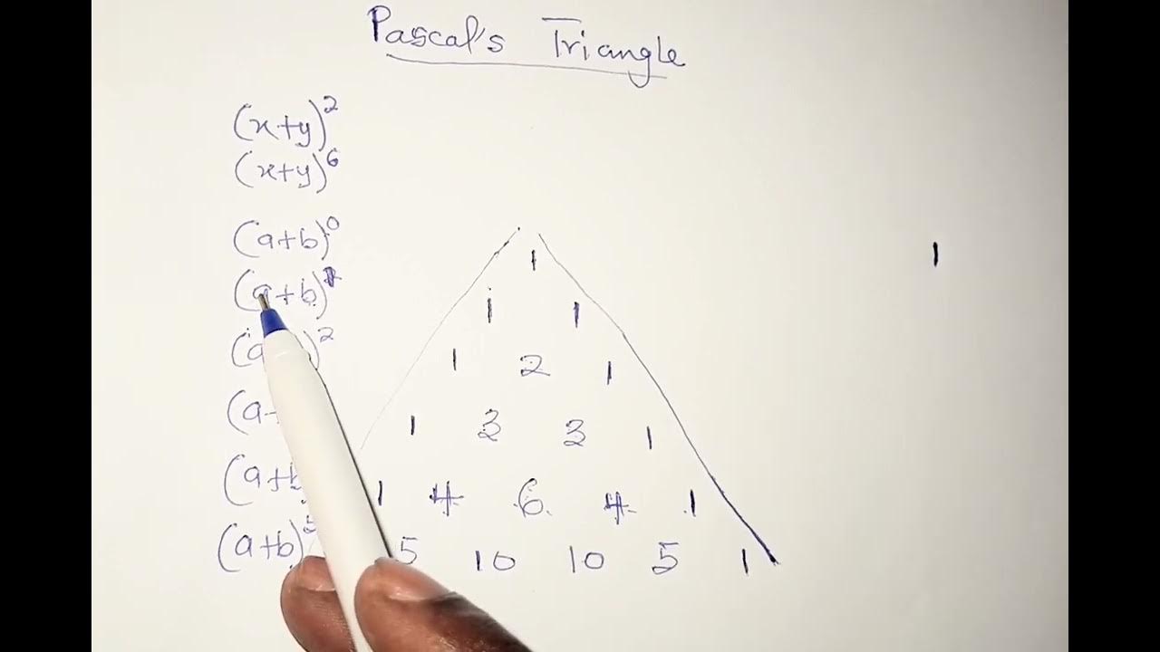 Introduction to Binomial Theorem - Pascal's Triangle - YouTube