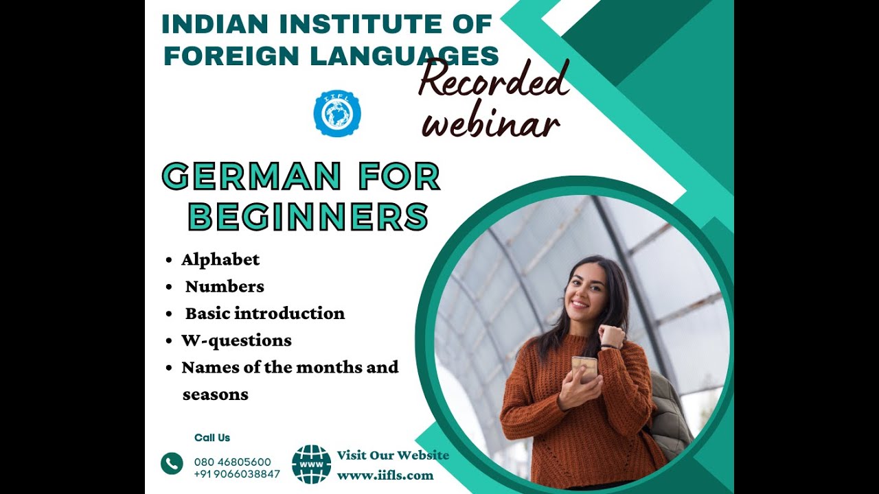 German for beginners | German alphabet | numbers | Introduction | w ...