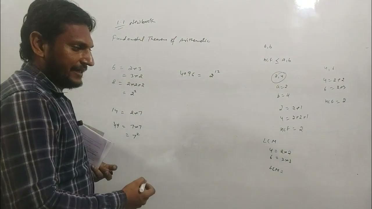 fundamental theorem of arithmetic class 10 exercise 1.1 mp4 - YouTube