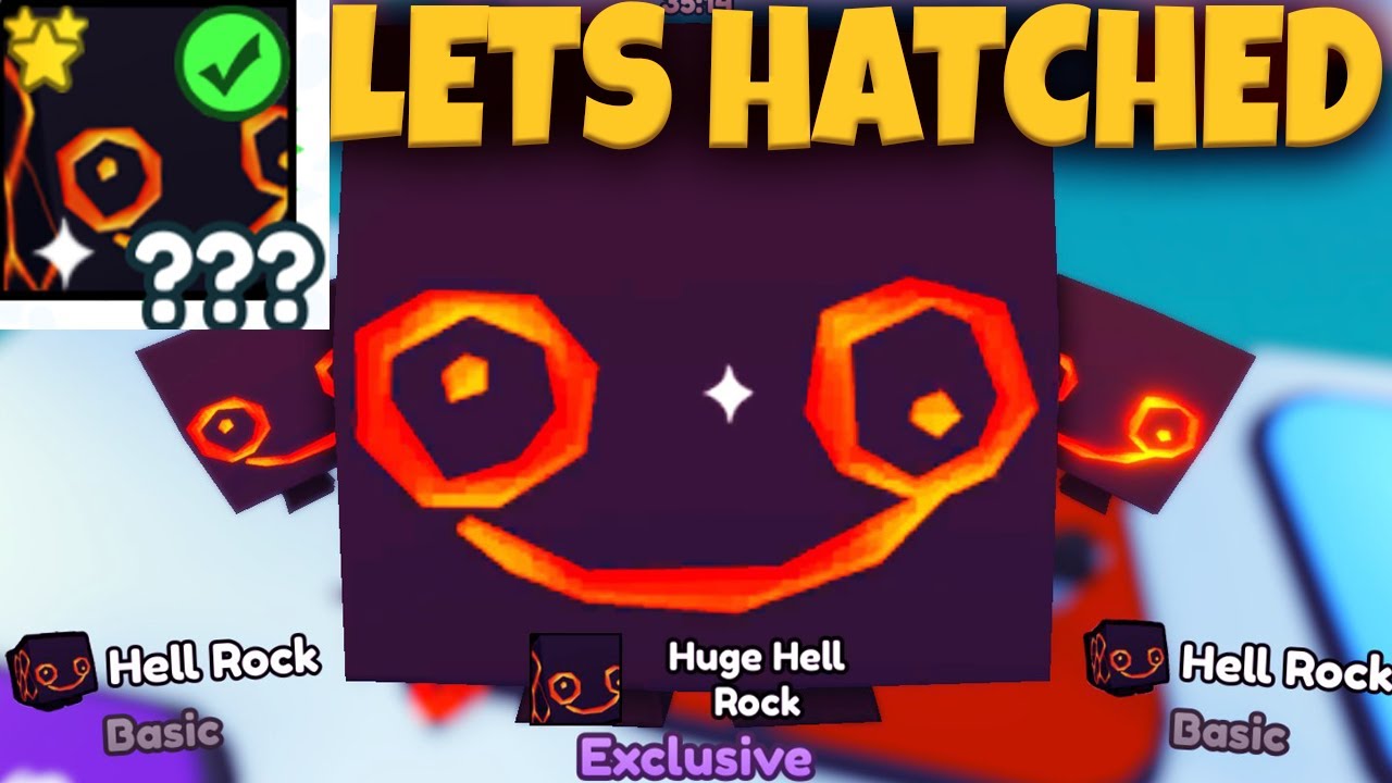 LIVE NEW HUGE HELL ROCK In Pet Simulator X UPDATE Hatching Huge live-new-huge-hell-rock-in-pet-simulator-x-update-hatching-huge