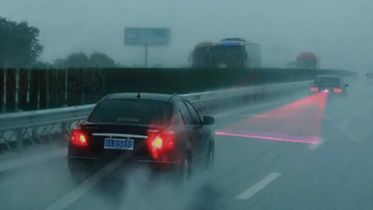 Car Rear Laser Light - YouTube