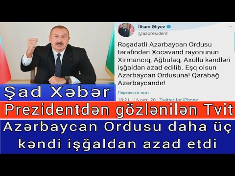 Qarabagdan ŞAD XEBER: Daha 3 kend isgaldan azad edildi