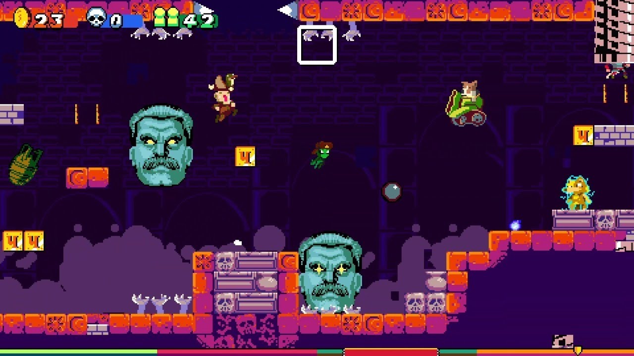 Playing our new GAME!!! Soviet Jump Game - YouTube