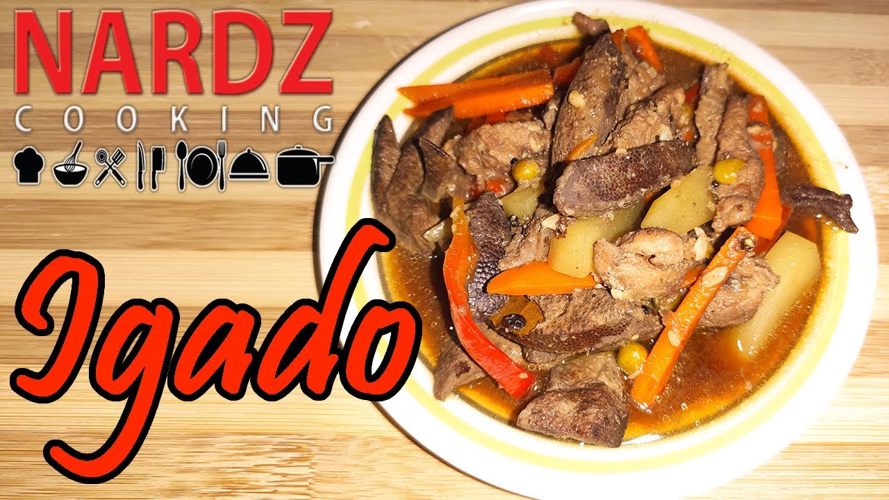 HOW TO COOK IGADO / HIGADO - YouTube