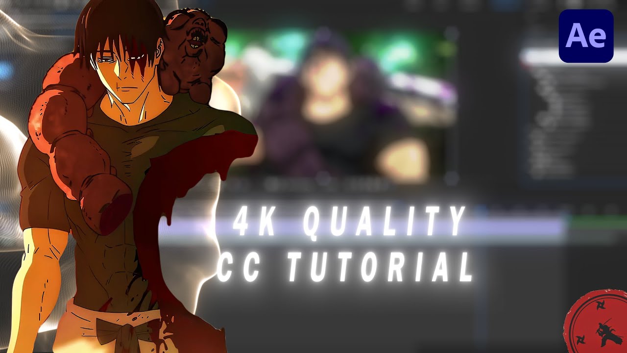4K Quality CC Anime Tutorial - After Effects - YouTube