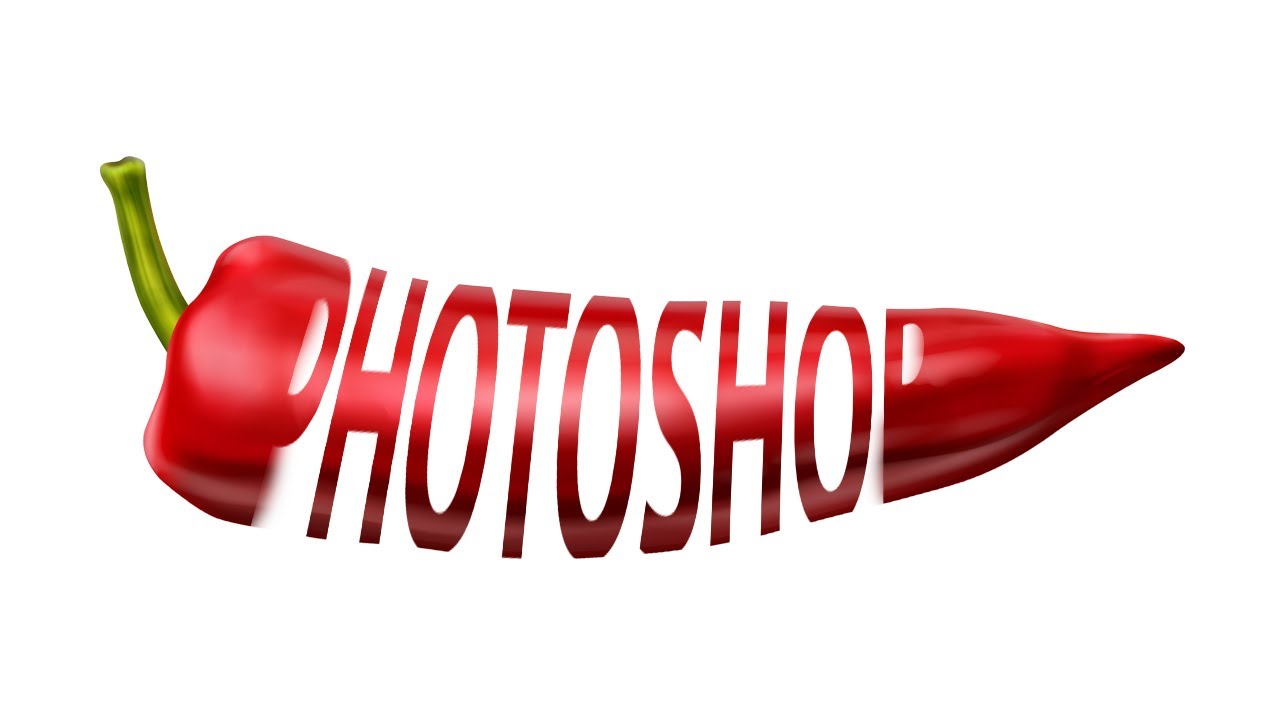 Typography Photo Manipulation in Photoshop with Green chili - YouTube