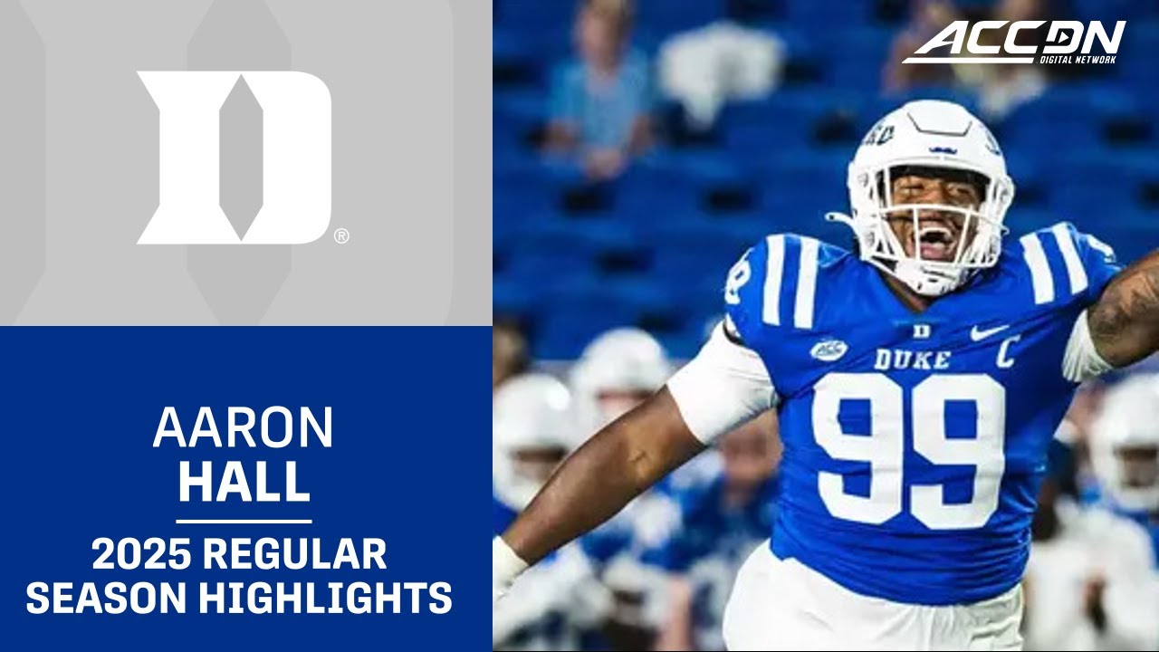 Aaron Hall Regular Season Highlights | Duke IDL - YouTube