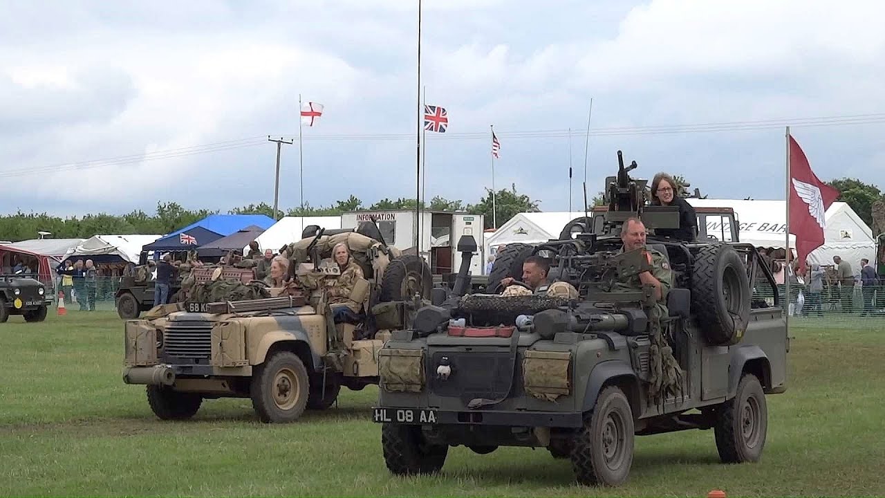 Wartime in the Vale 2016, near Evesham - YouTube