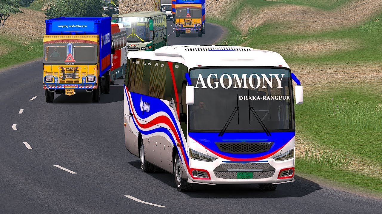Beanibazar To Rajnagar- Pro BD Map Update | Agomoni Bus 1.36 | Euro ...