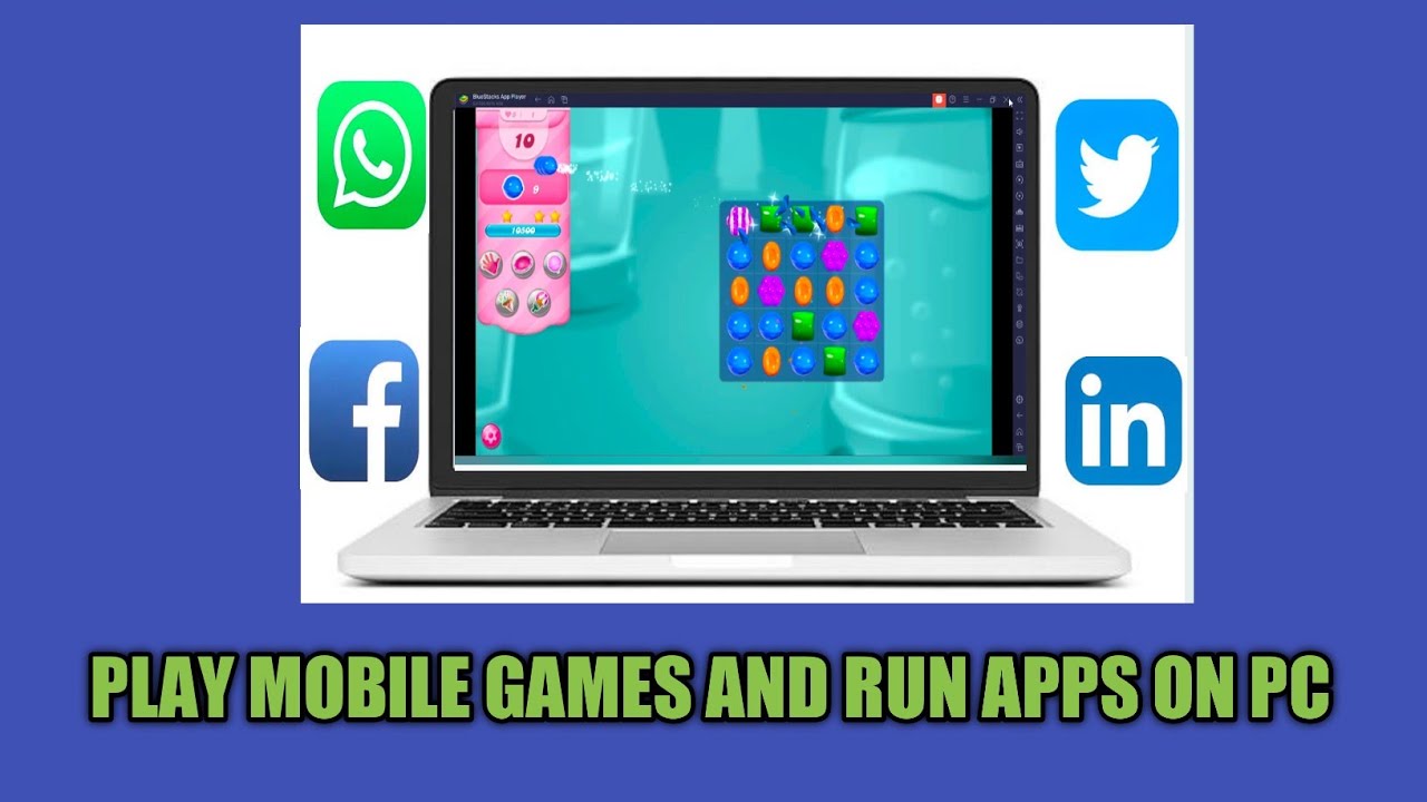 How to play mobile games and run Android apps on PC/Laptop - YouTube
