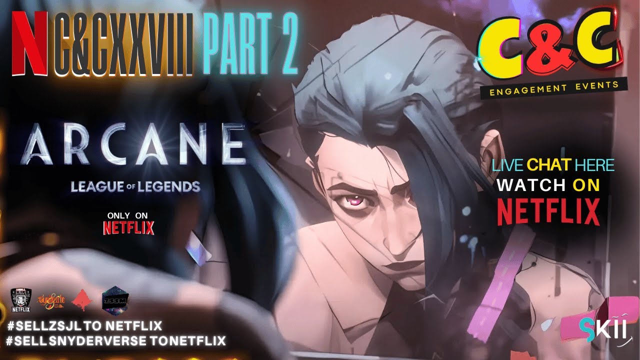 Arcane Season 2 Act 2 | Netflix Engagement Event | Cartoons & Cereal ...