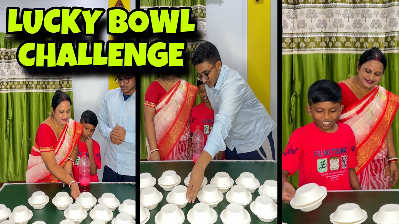 Choose The Lucky Bowl Challenge || New Funny Challenge Video || S Paul ...