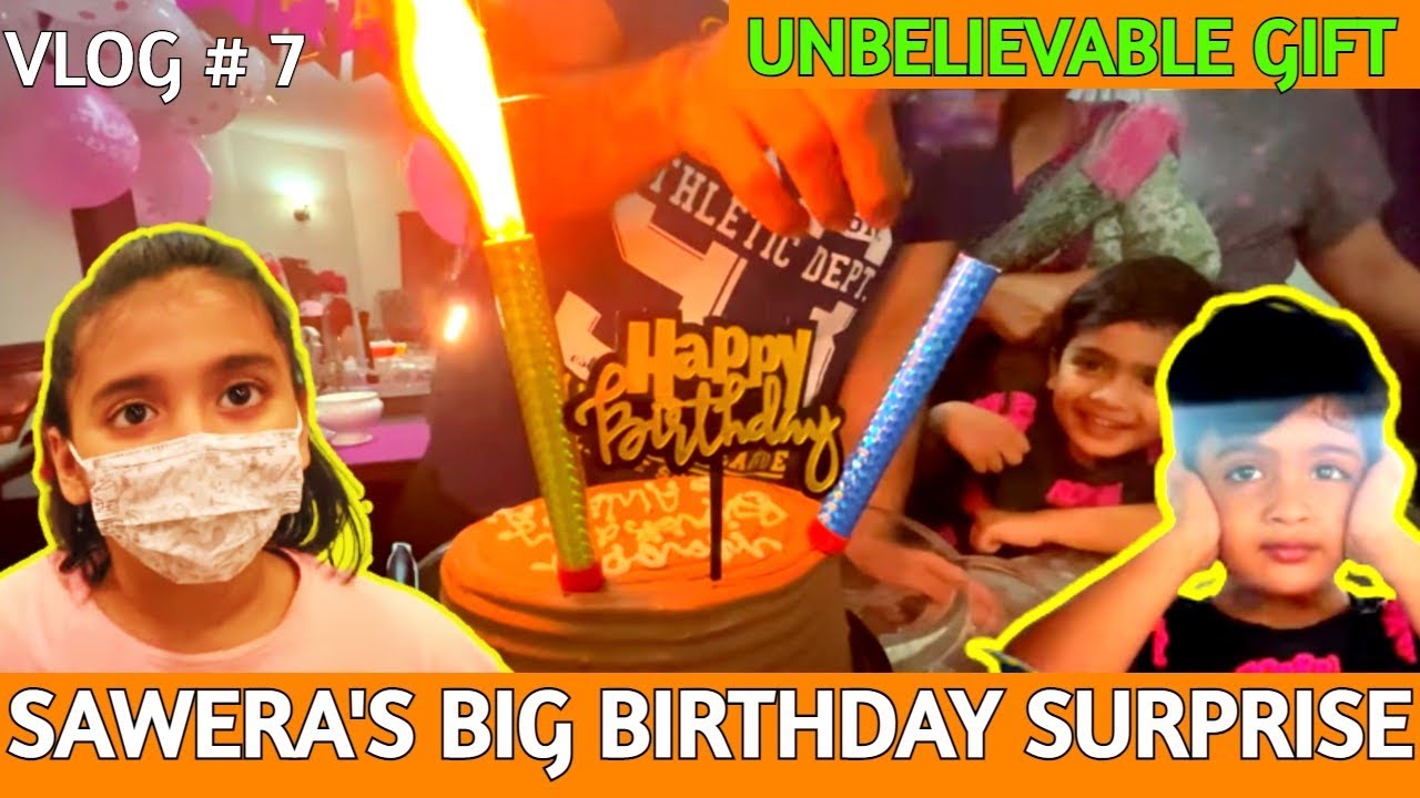 Sawera Birthday Surprise | Say NO to TIK TOK for Kids | Ali The Common ...
