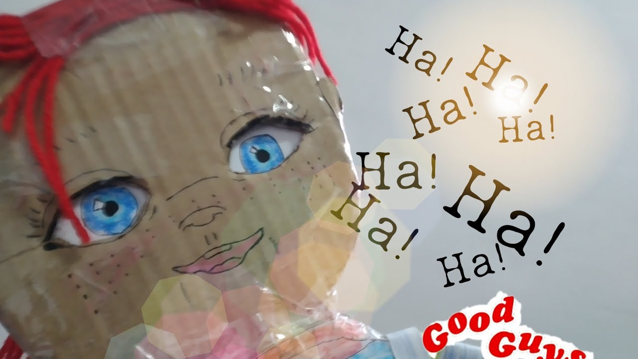 I make my chucky doll laugh(Good guy doll)DIY DOLL - YouTube