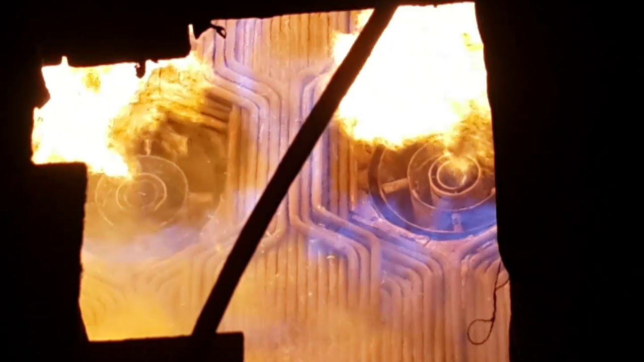 Combustion inside Russian Boiler. 1/2 - YouTube
