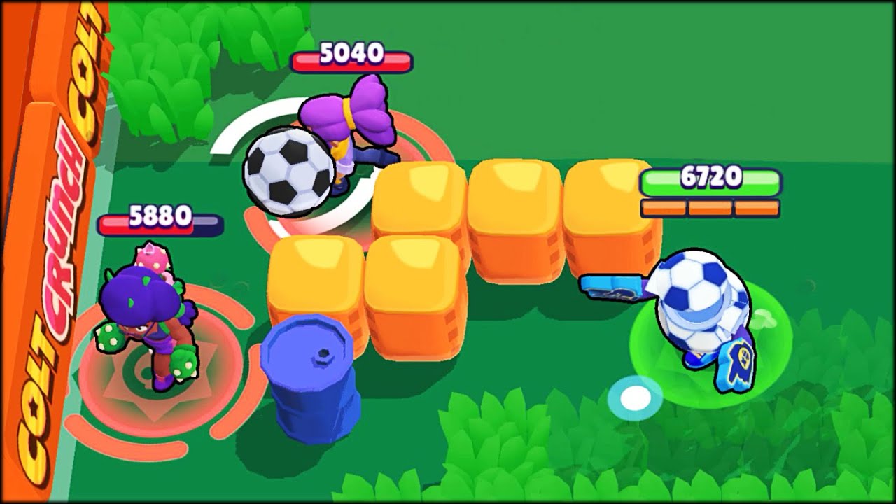 Brawl Stars - Brawl Ball: Galaxy Arena - Brawler: Darryl - YouTube